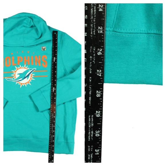 Dolphins | Shirts | Gentlemens Miami Dolphins Size L Sweater | Poshmark